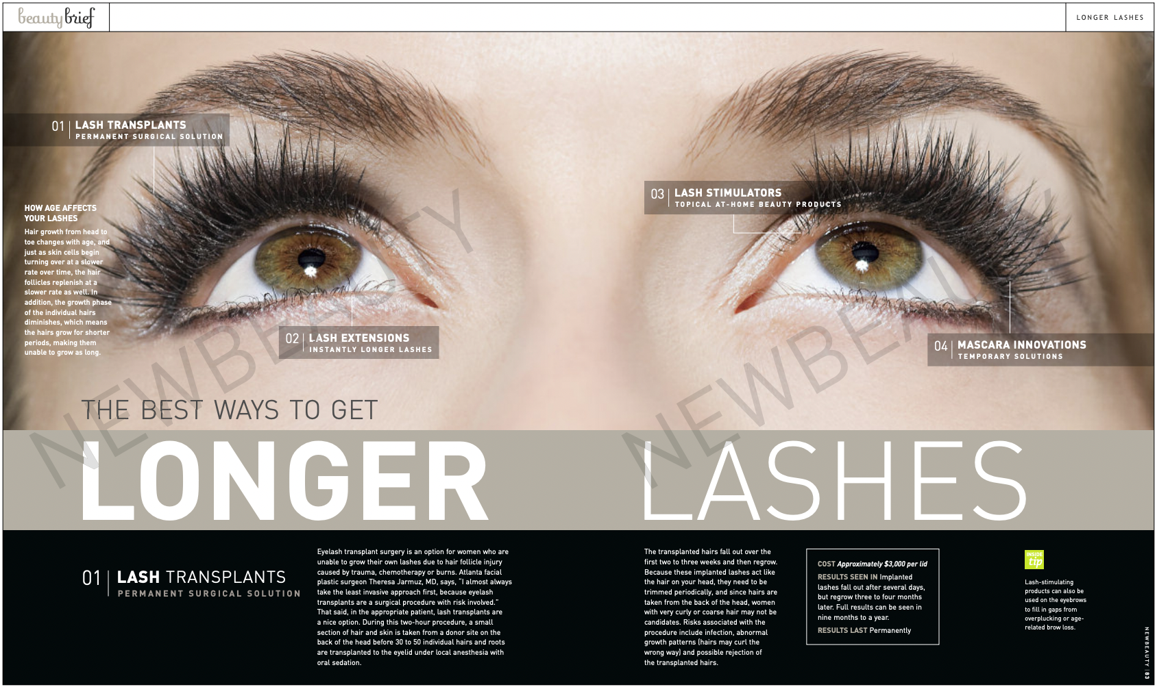 The Best Ways to Get Longer Lashes | Buckhead Facial Plastic Surgery